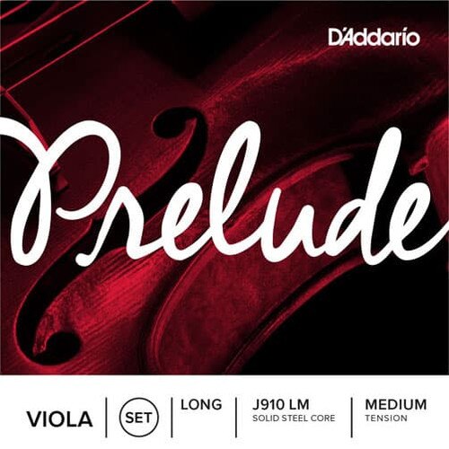 D'Addario Prelude Viola Set - Long - 16-17 Size